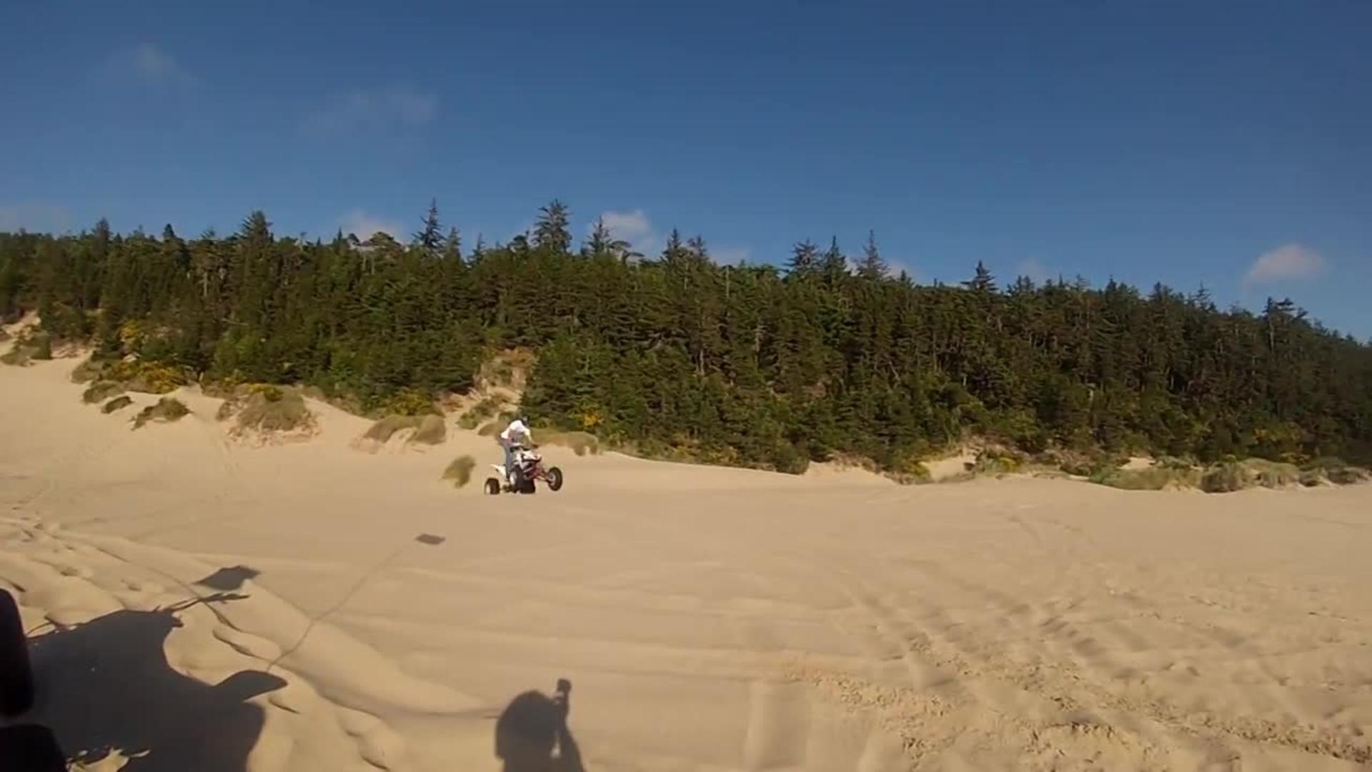 ATV Superman Jump Crash Fail | Jukin Licensing