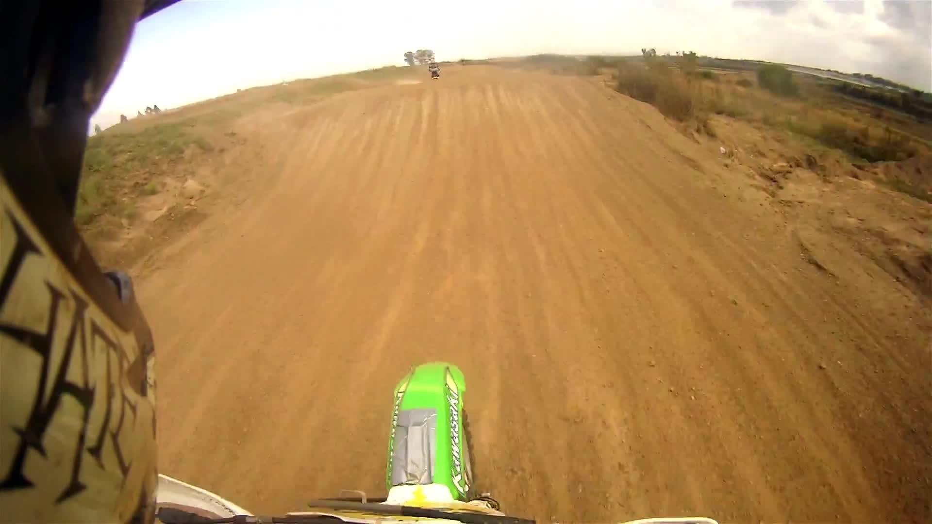 Brutal Dirt Bike Crash on Track | Jukin Media Inc