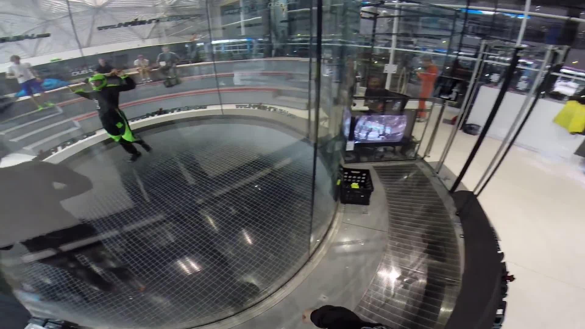 Professional Wind Tunnel Flying POV | Jukin Licensing