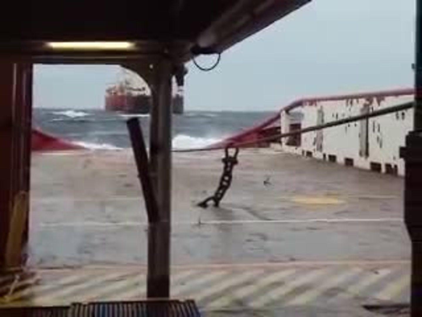 Ship Crashes into Ship at the Dock | Jukin Media Inc