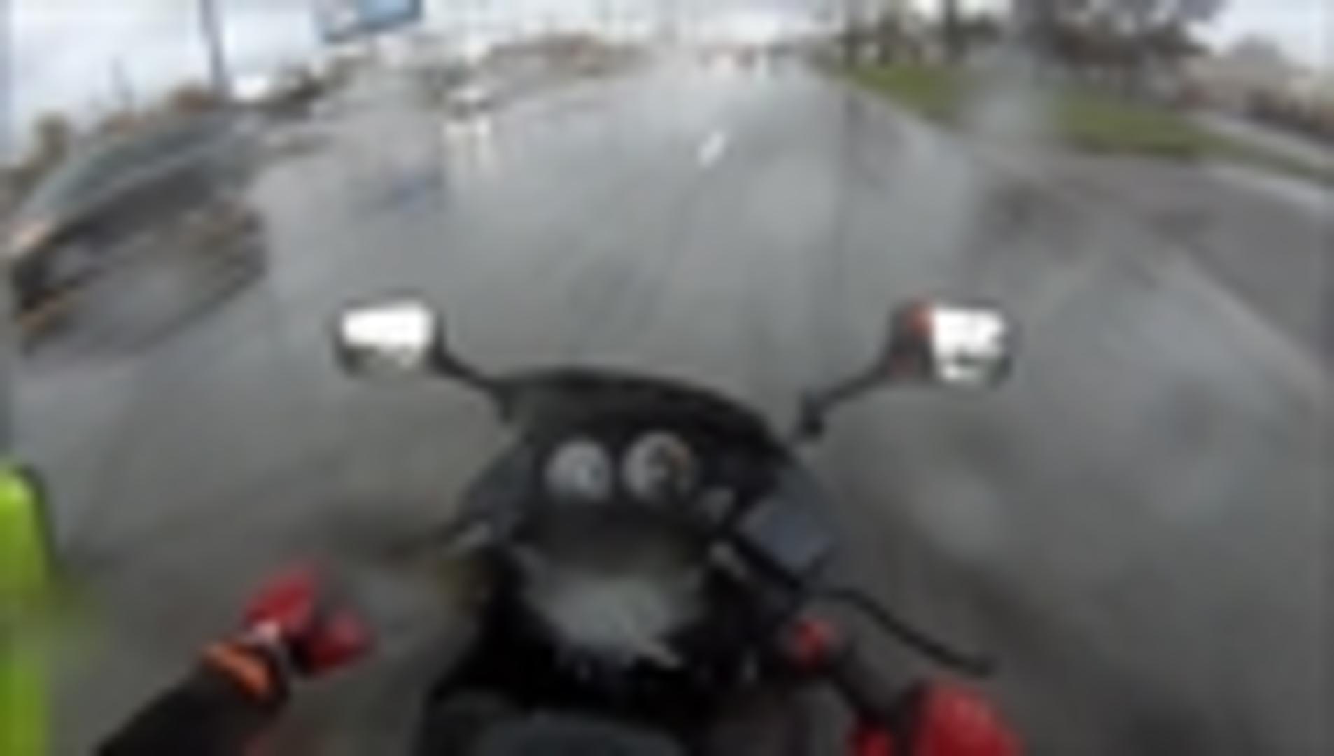 Motorcycle Turn Sliding Fail | Jukin Media Inc