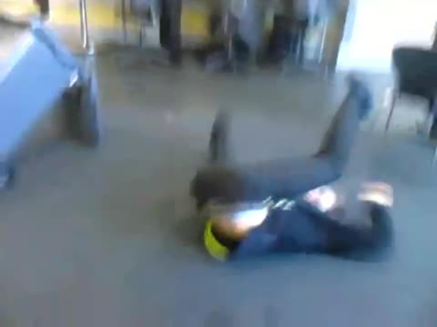 Guy Fails Jumping off Trash Can into Pool | Jukin Media Inc