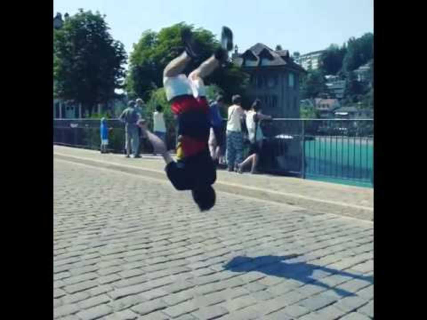 Guy Performs 10 Backflips without Using His Hands | Jukin Licensing