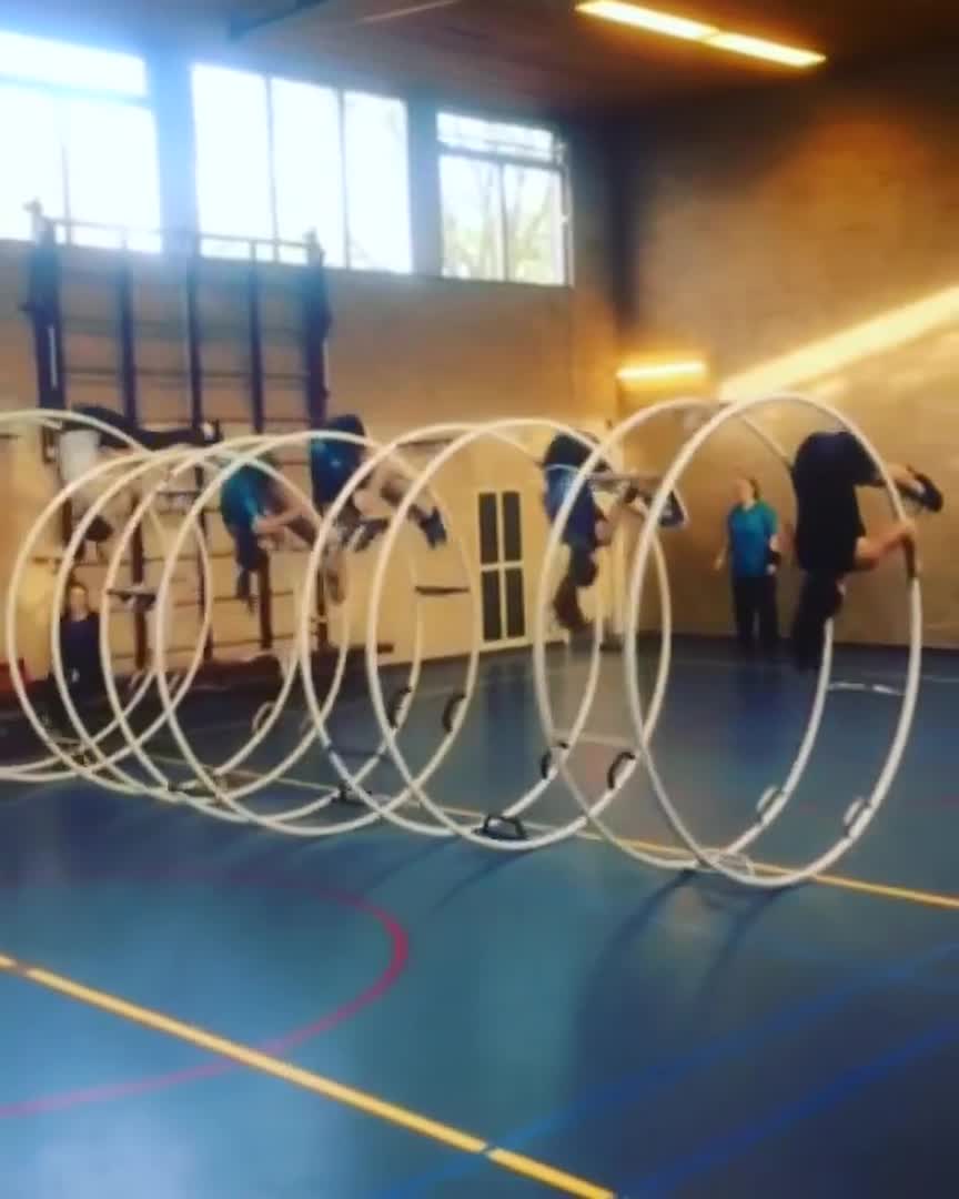 Team Shows off Synchronized Wheel Routine | Jukin Licensing