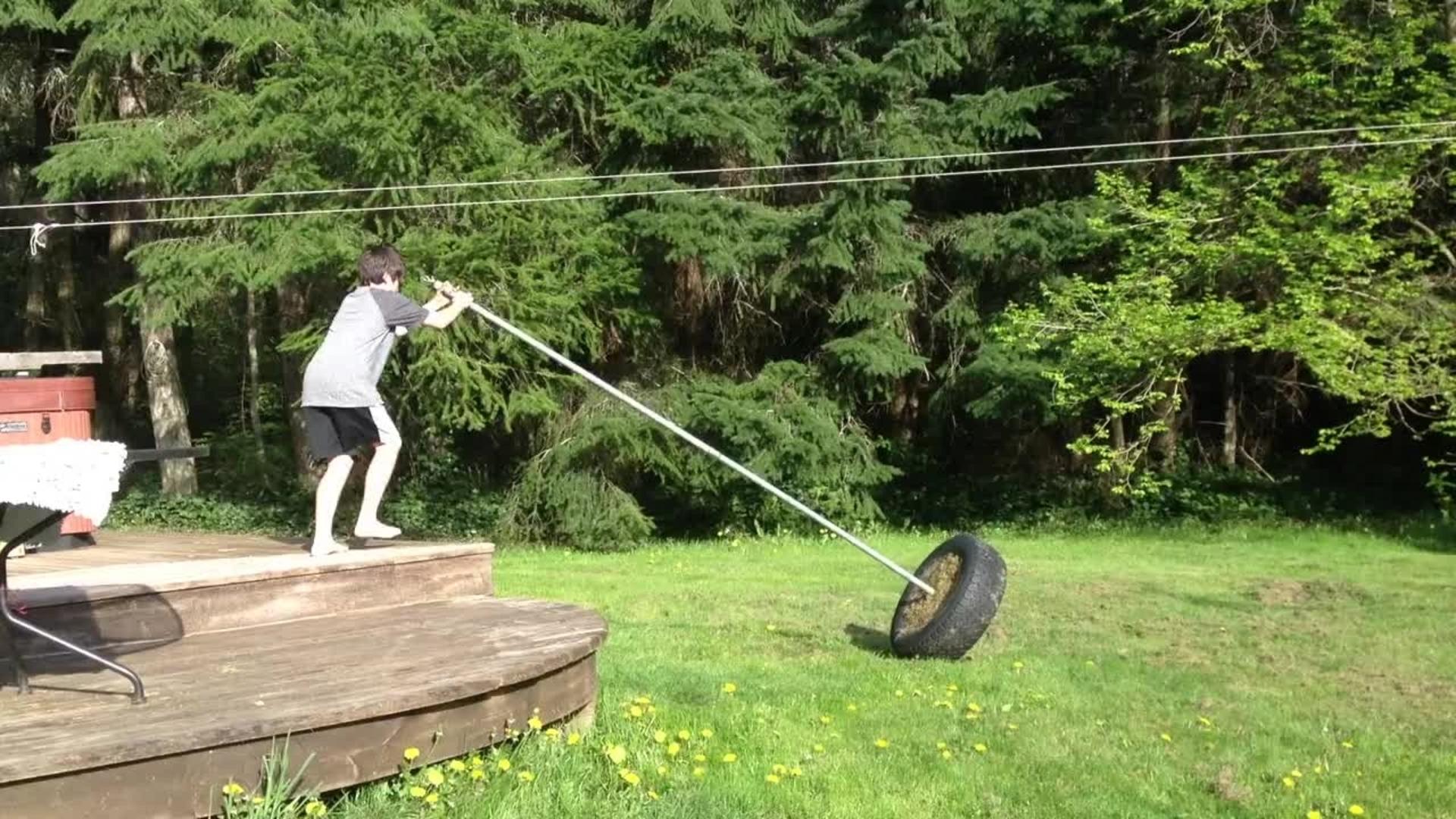 Tetherball Pole Hits Kid in Face | Jukin Licensing