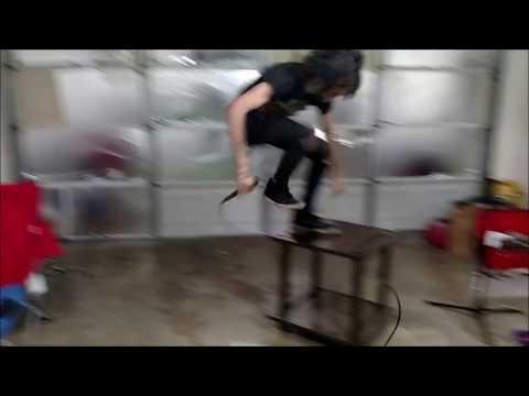 Girl Falls through Glass Table | Jukin Media Inc