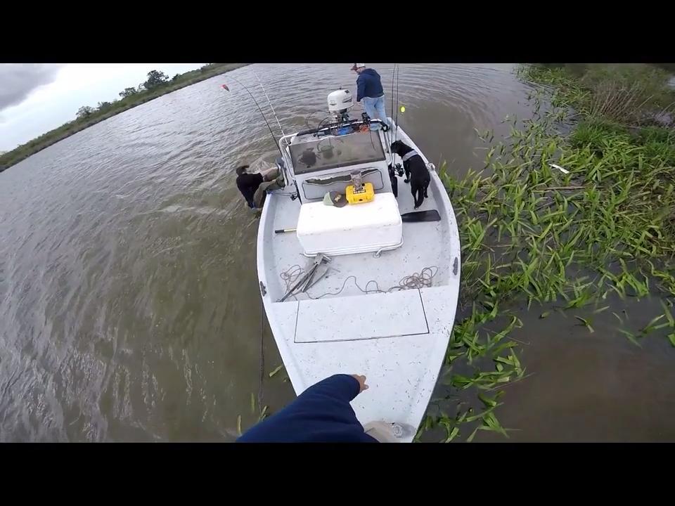 Fisherman Flies off Boat After Throwing Net | Jukin Media Inc