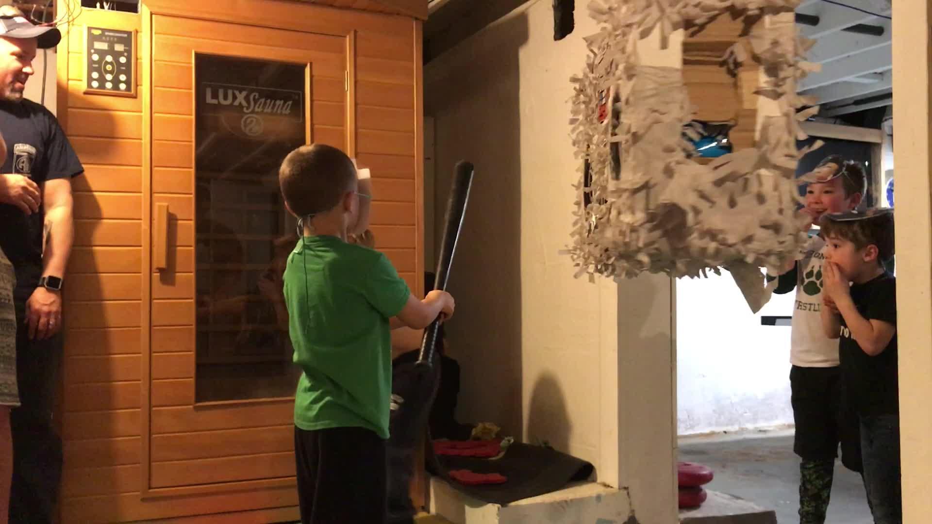 Kid Hits Himself in Face with Bat | Jukin Media Inc
