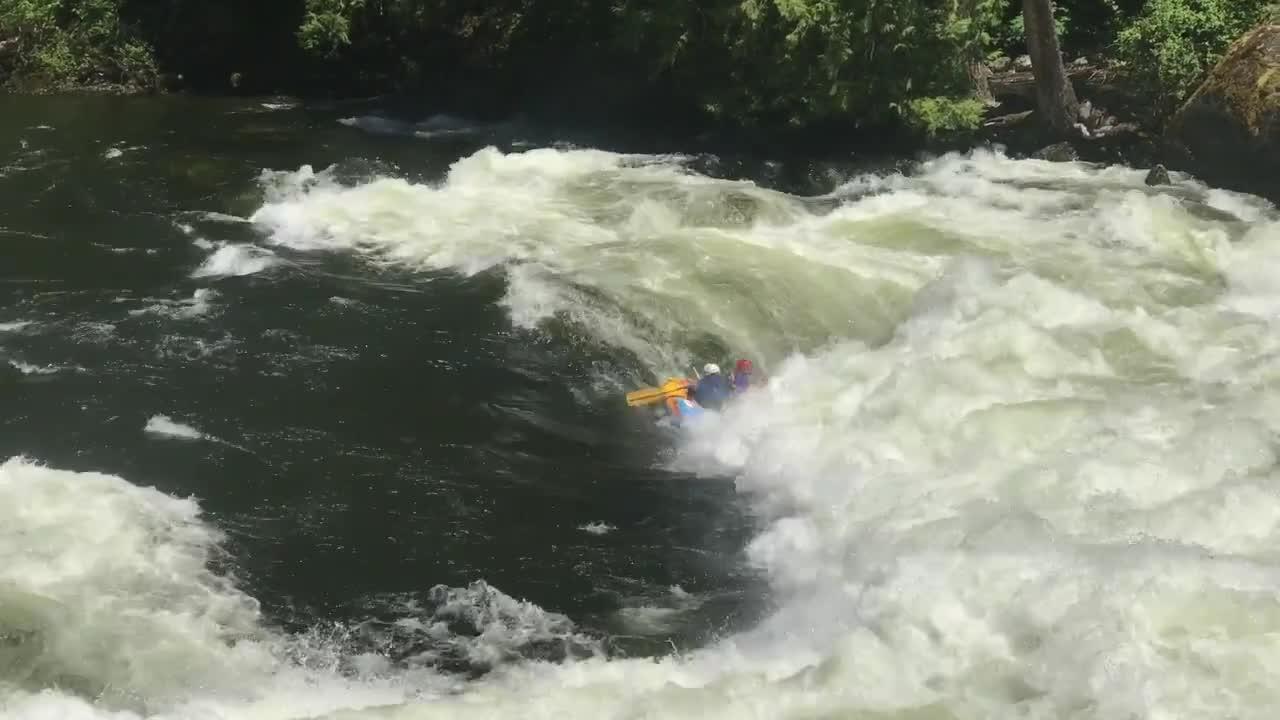 Whitewater Raft Flips Over | Jukin Licensing