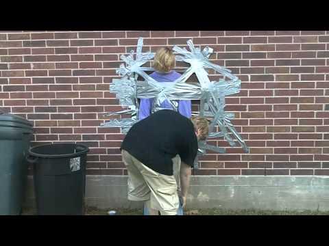 Guy Falls After Getting Duct Taped to Wall | Jukin Licensing