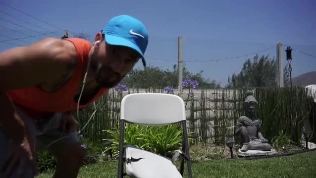Man Sits and Breaks Chair | Jukin Licensing