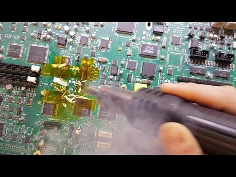 Electrolytic Capacitor Explodes off Circuit Board | Jukin Licensing