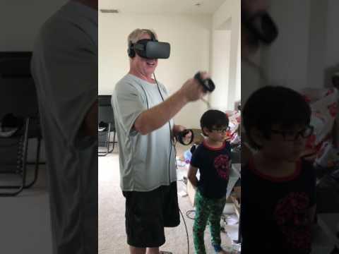 Guy Wearing VR Headset Accidentally Hits Kid | Jukin Licensing