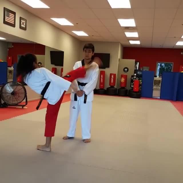 Kid Shows off Impressive Kick at the Beach | Jukin Media Inc