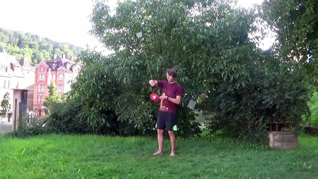 Guy Shows off Diabolo Juggling Tricks | Jukin Media Inc