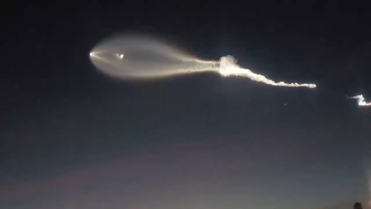 Rocket Launch Lights up Southern California Night Sky | Jukin Media Inc