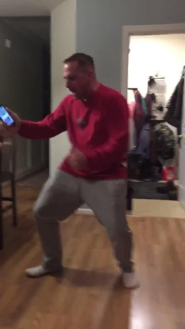 Teacher Dances and Cheers After Learning About Snow Day | Jukin Licensing