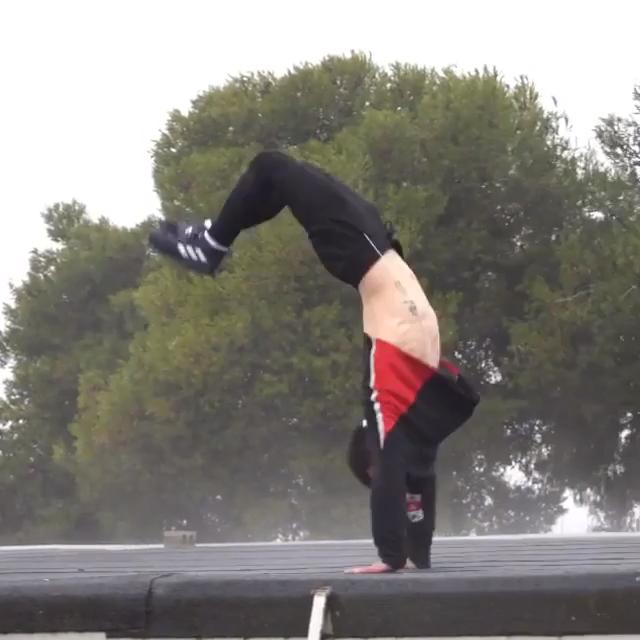 Man Performs Amazing Parkour Stunts in Various Places | Jukin Media Inc