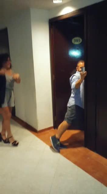 Drunk Guy Falls Through Opening Door | Jukin Licensing