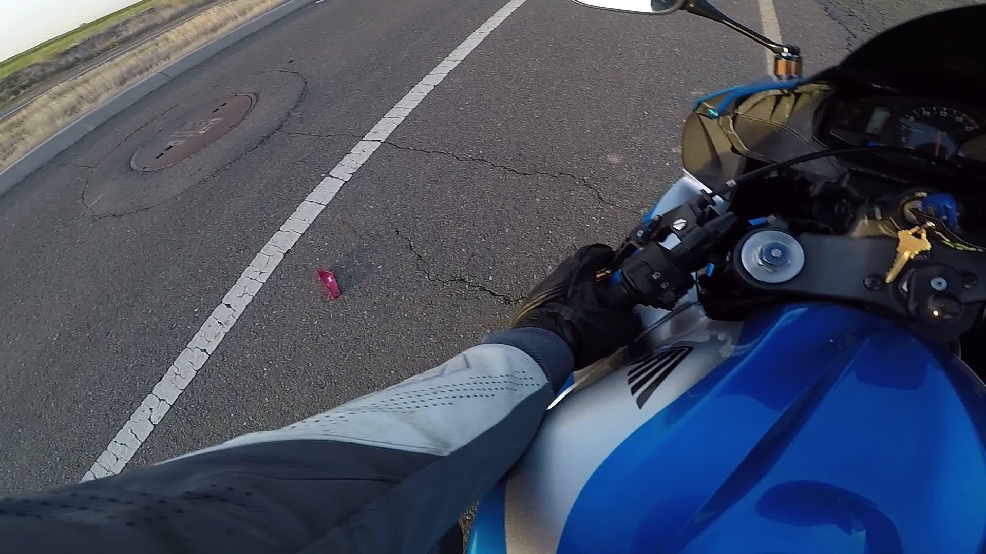 Handlebar Breaks During Motorcycle Wheelie | Jukin Media Inc