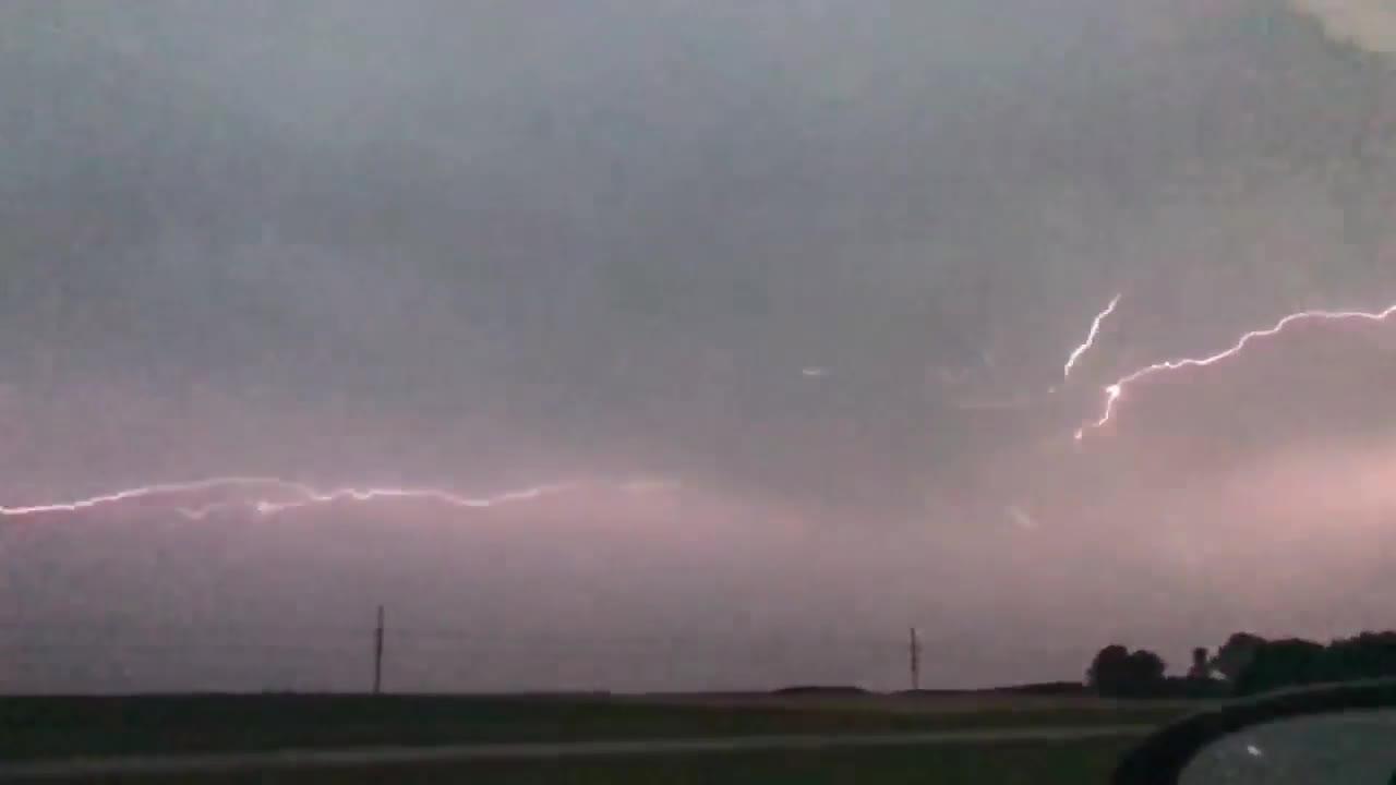 Magnificent Lightning Streaks Across the Sky | Jukin Media Inc