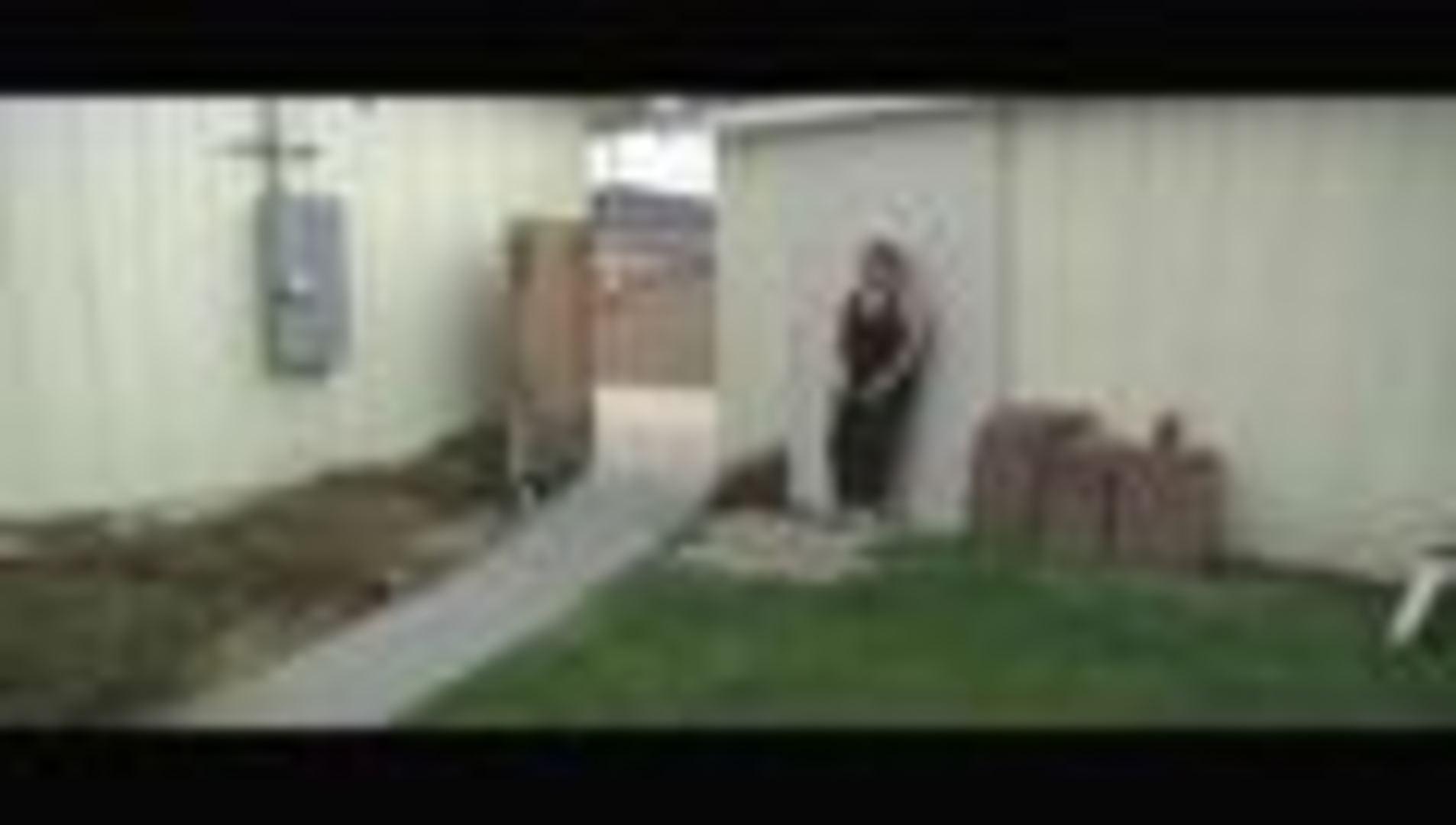Guy Runs into Wall during House Remodeling | Jukin Media Inc