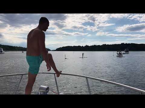 Guy Slips Jumping off Boat | Jukin Media Inc