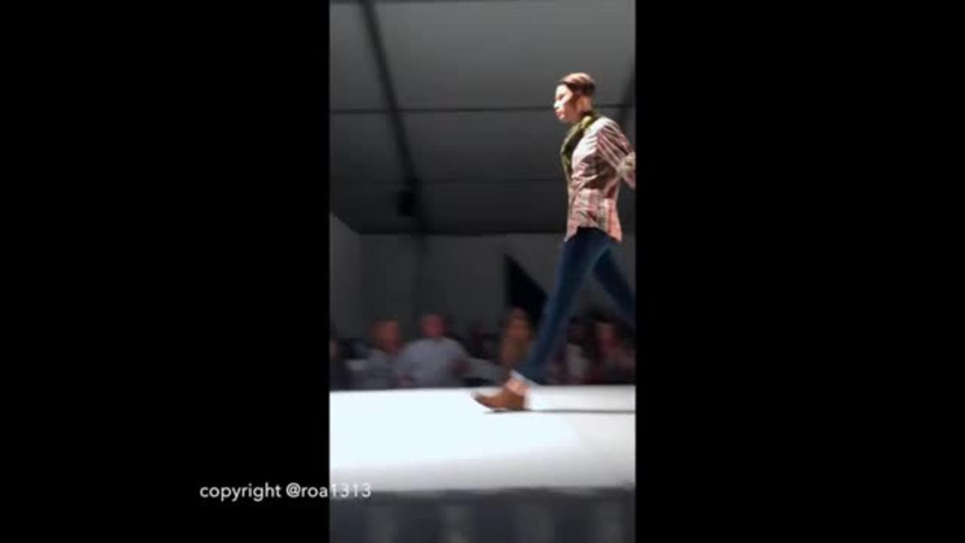 Model Falls Off Catwalk | Jukin Licensing