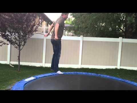 Dad Breaks Through Trampoline | Jukin Media Inc