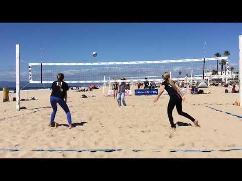 Girls Play Doubles Games of Volleyball | Jukin Licensing