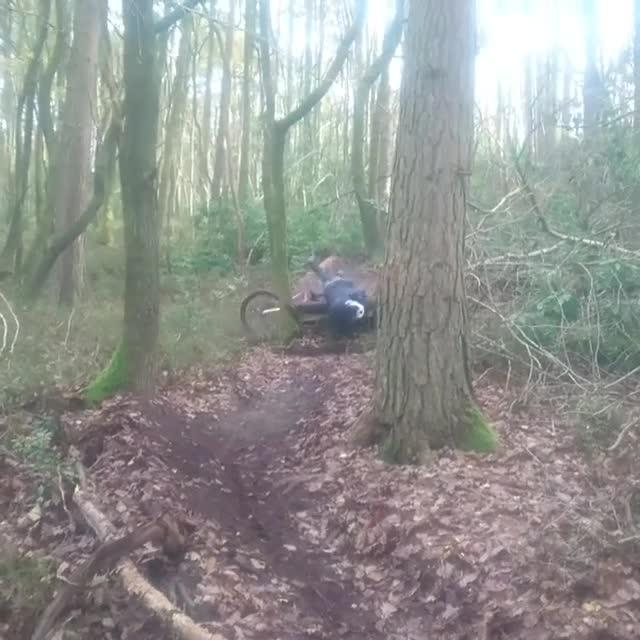 Guy Fails to Perform Jump on Bike Trail | Jukin Licensing