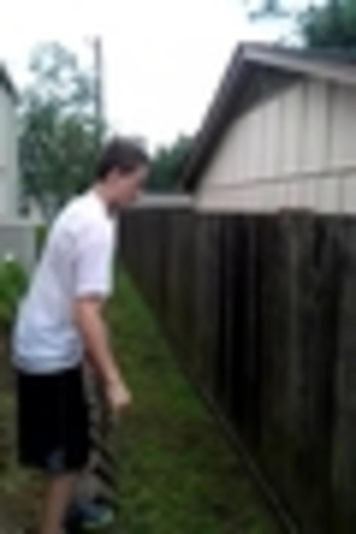 Kid Fails to Climb Wooden Fence | Jukin Licensing