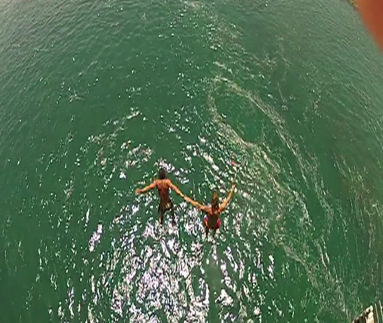 Guy Climbs Tower Bridge | Jukin Media Inc