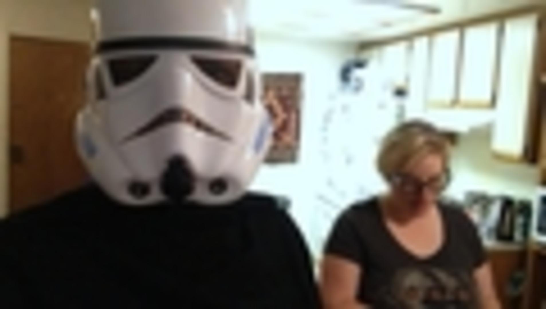 Stormtrooper Mask Prank on Roommate | Jukin Licensing