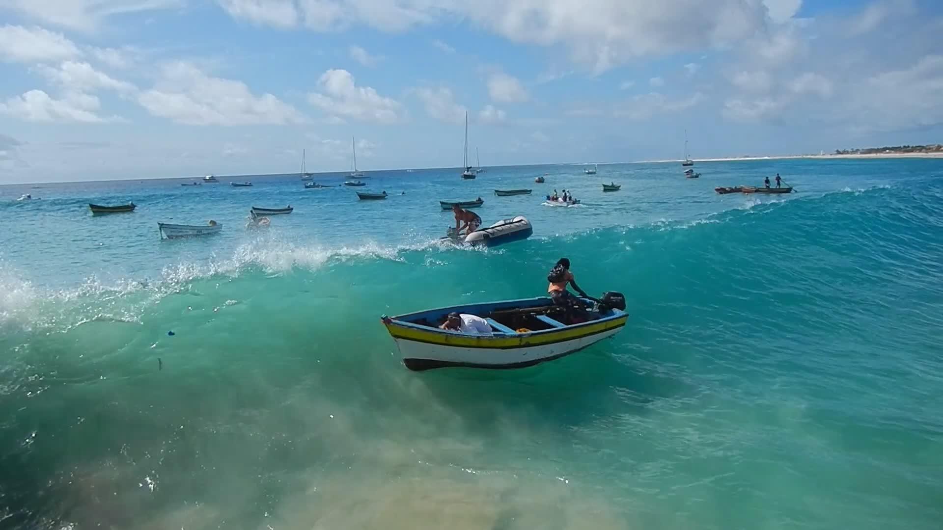 Boat Crashes Against Waves | Jukin Media Inc