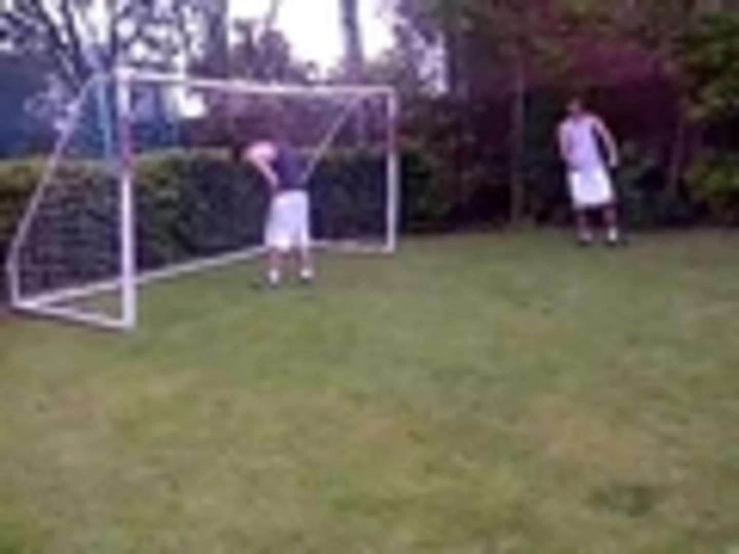 Soccer Ball Ricochets from Butt to Nuts | Jukin Licensing