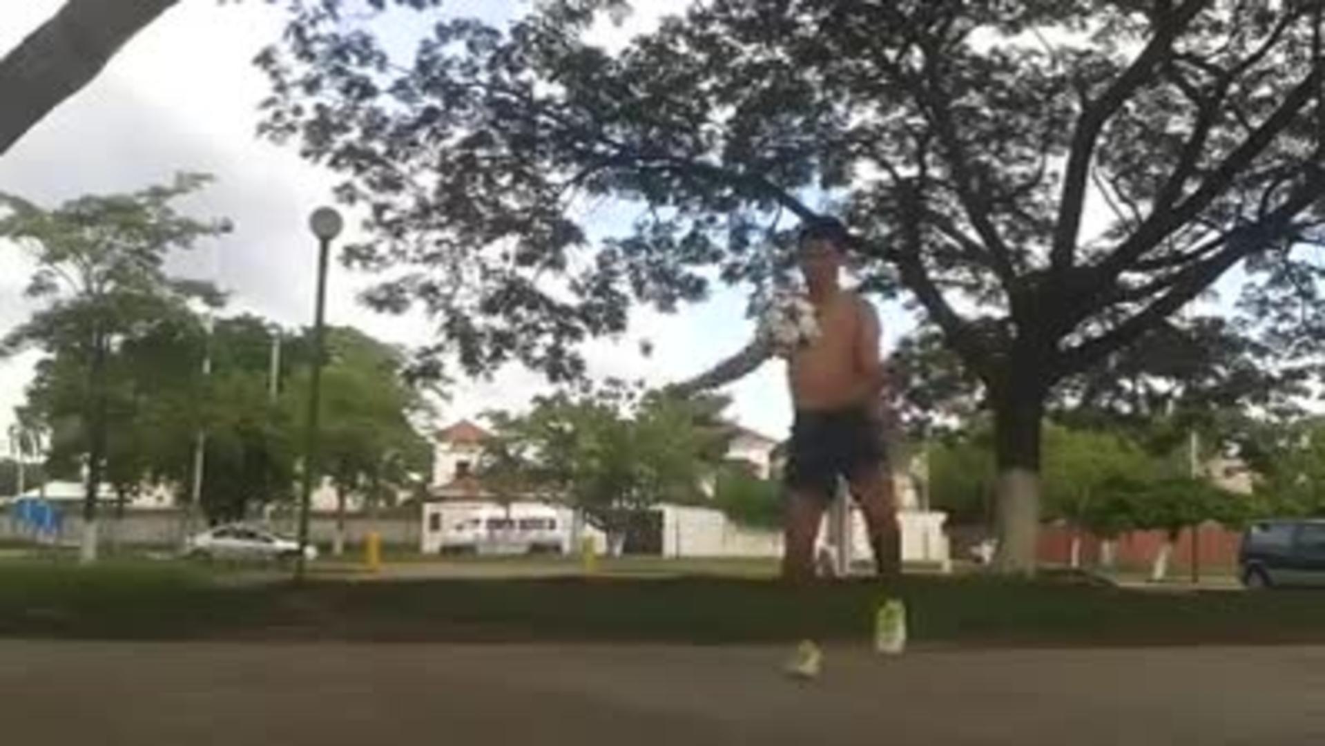 Soccer Stunt Fail - Ball Hits Tree! | Jukin Licensing