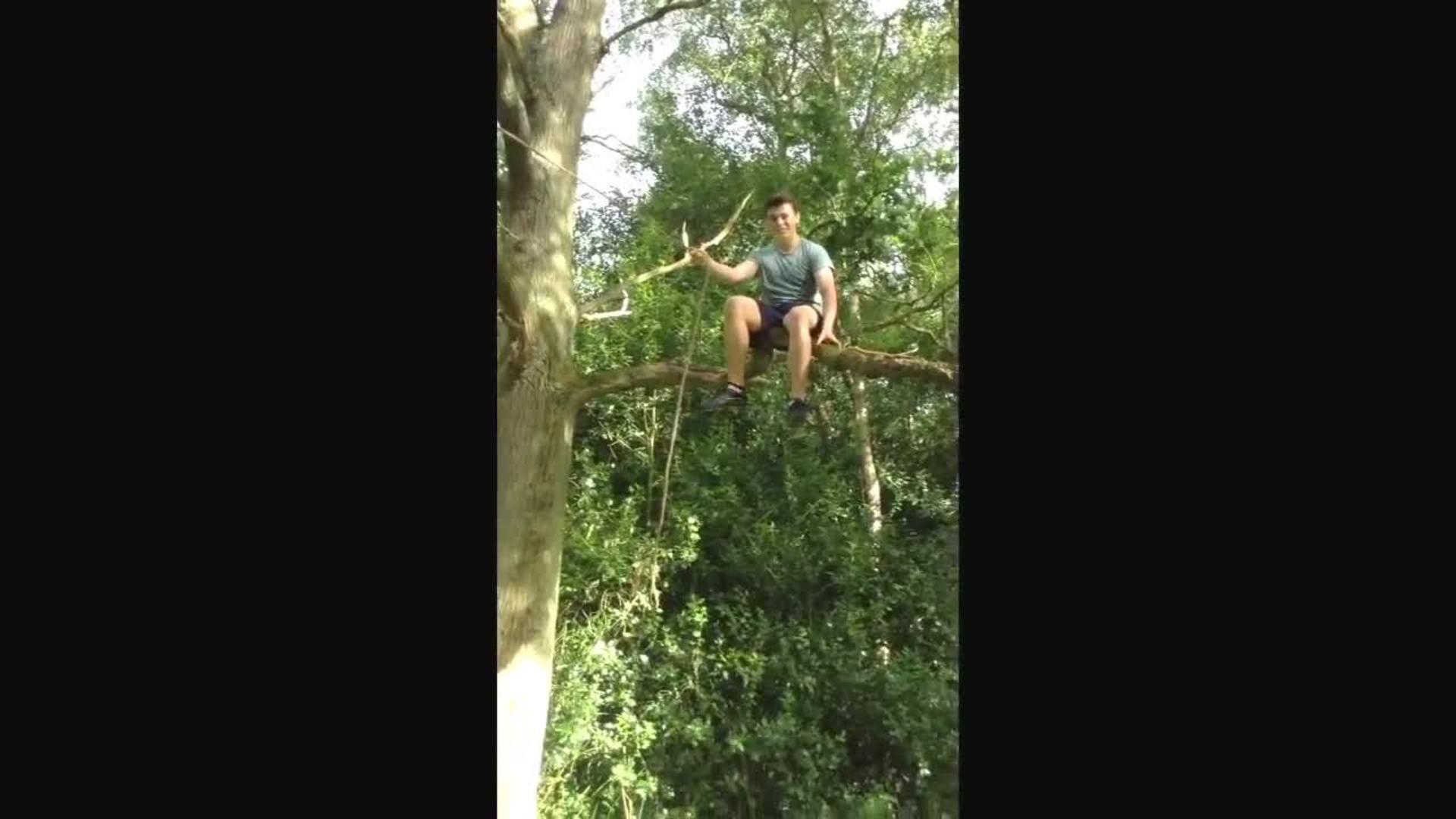 Homemade Rope Swing Fail | Jukin Licensing