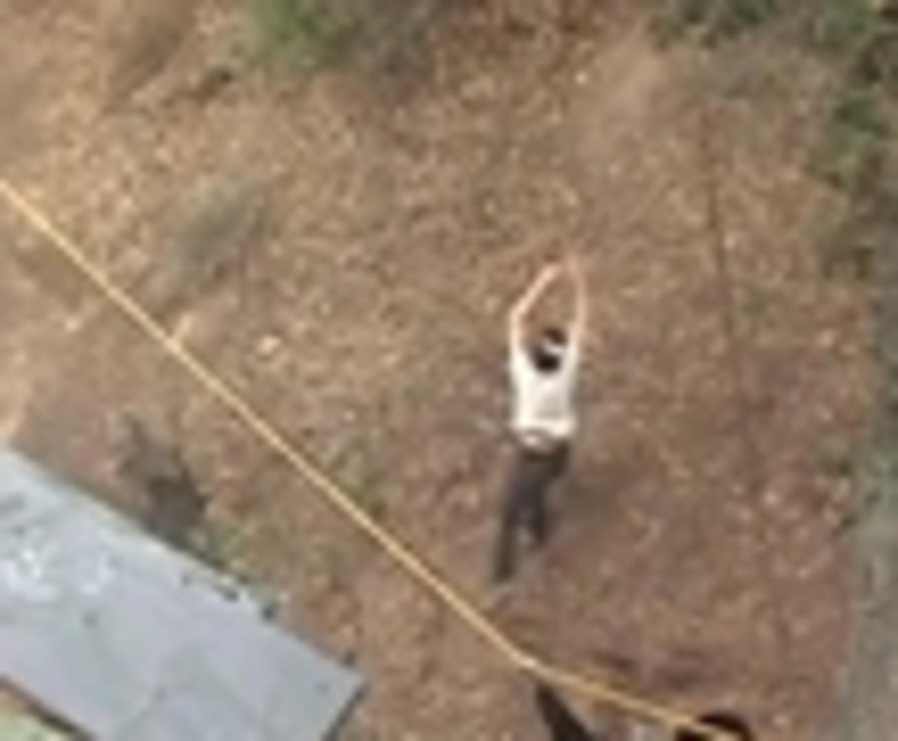 Zip Line Fail Loses Skirt Shows Underwear | Jukin Media Inc
