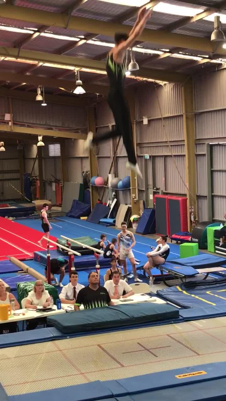 Trampoline Gymnastics Flips Fail | Jukin Media Inc