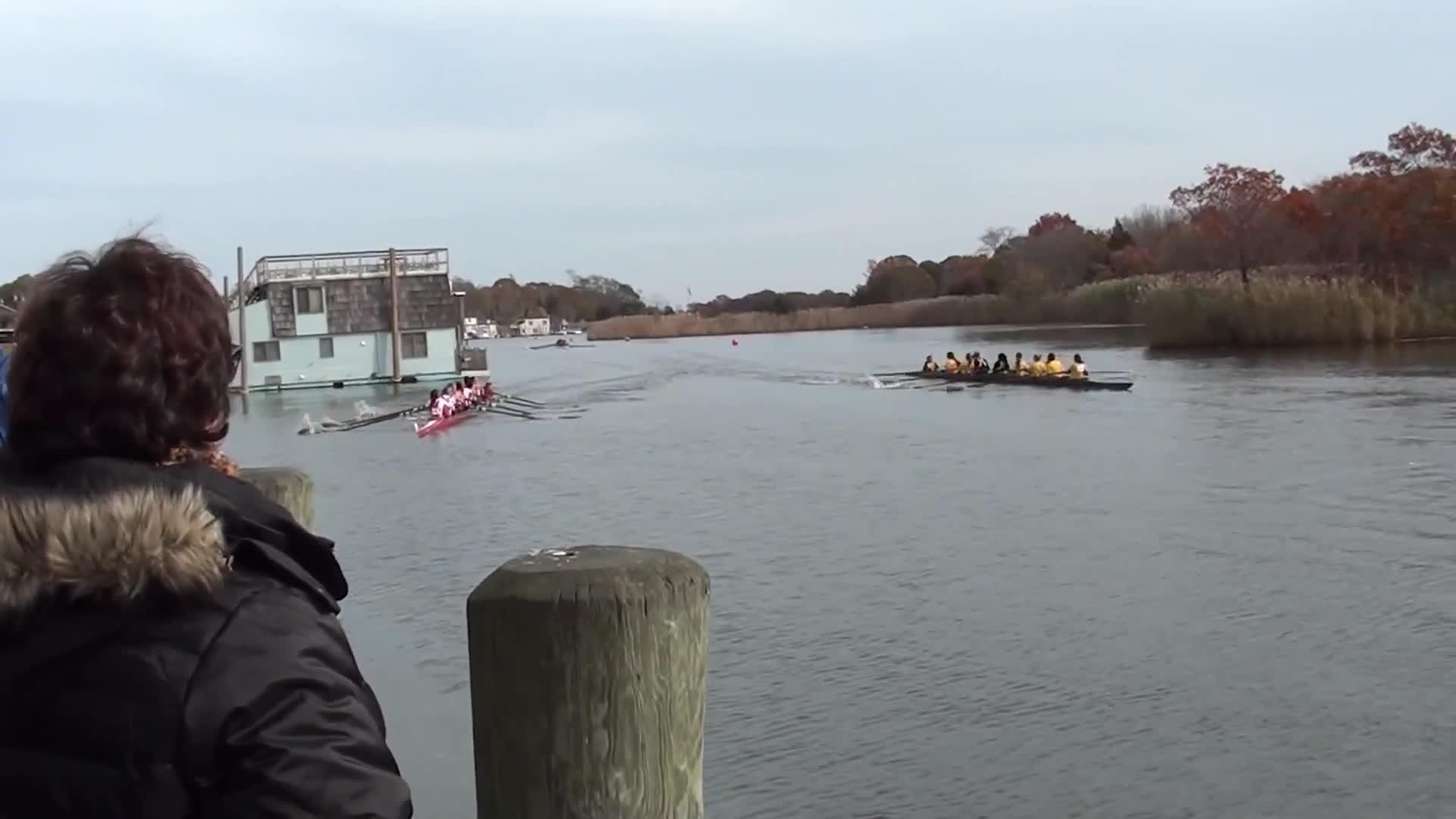 Boat Crash during Paddle Race | Jukin Media Inc
