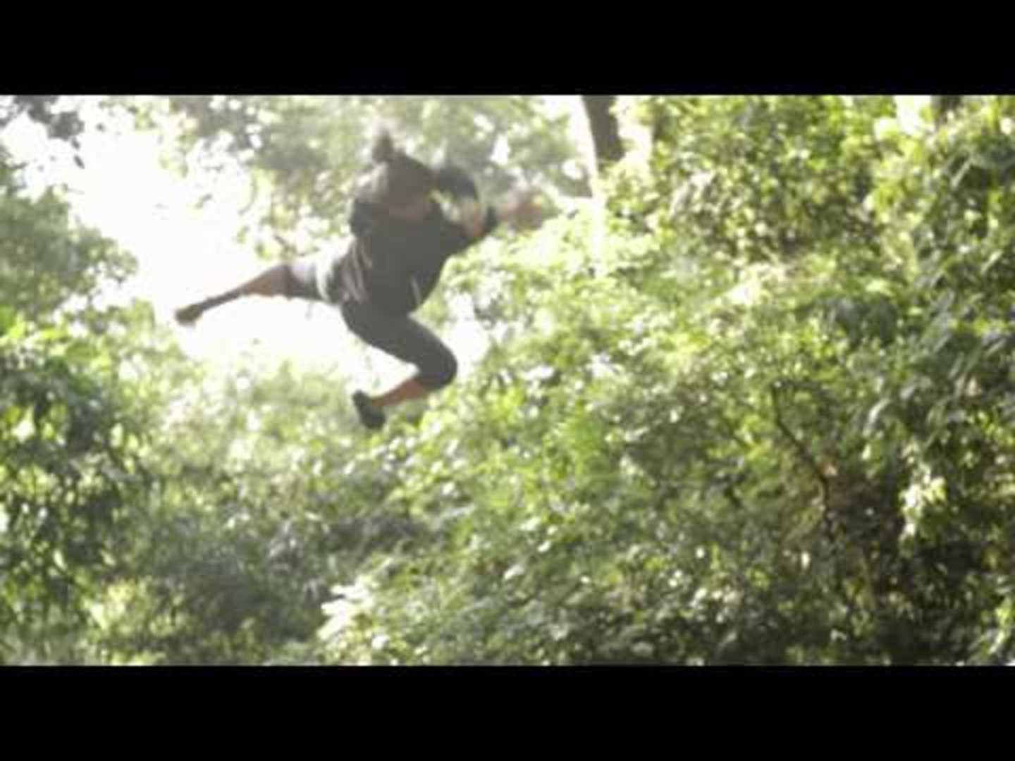 Girl Flies off Rope Swing into Woods | Jukin Licensing
