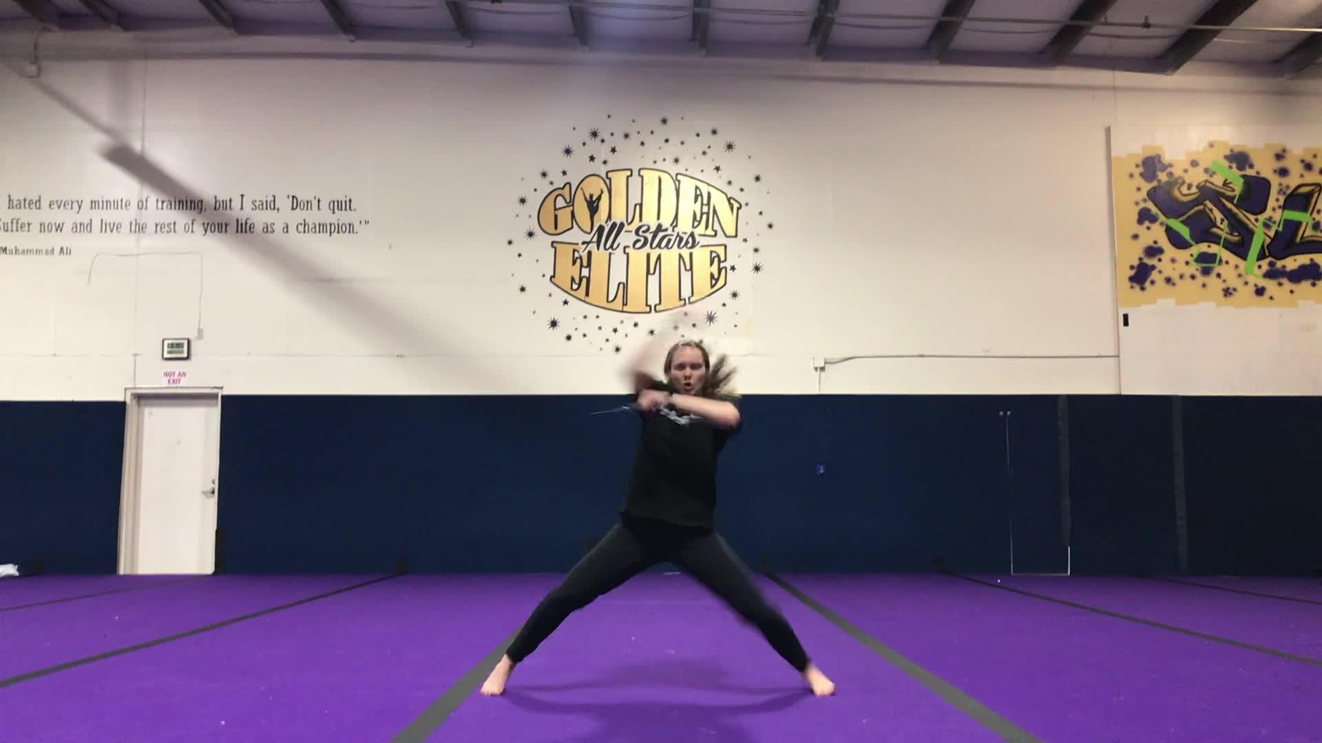 Girl Performs Martial Arts Tricks With Sword and Kamas Scythes | Jukin ...