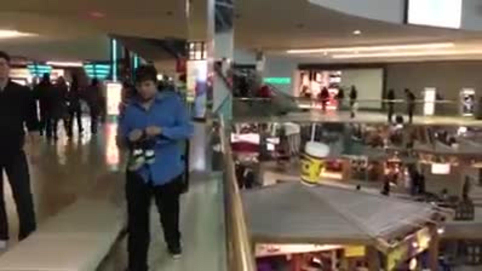 Guy Jumps off Mall Second Story to Pool | Jukin Licensing