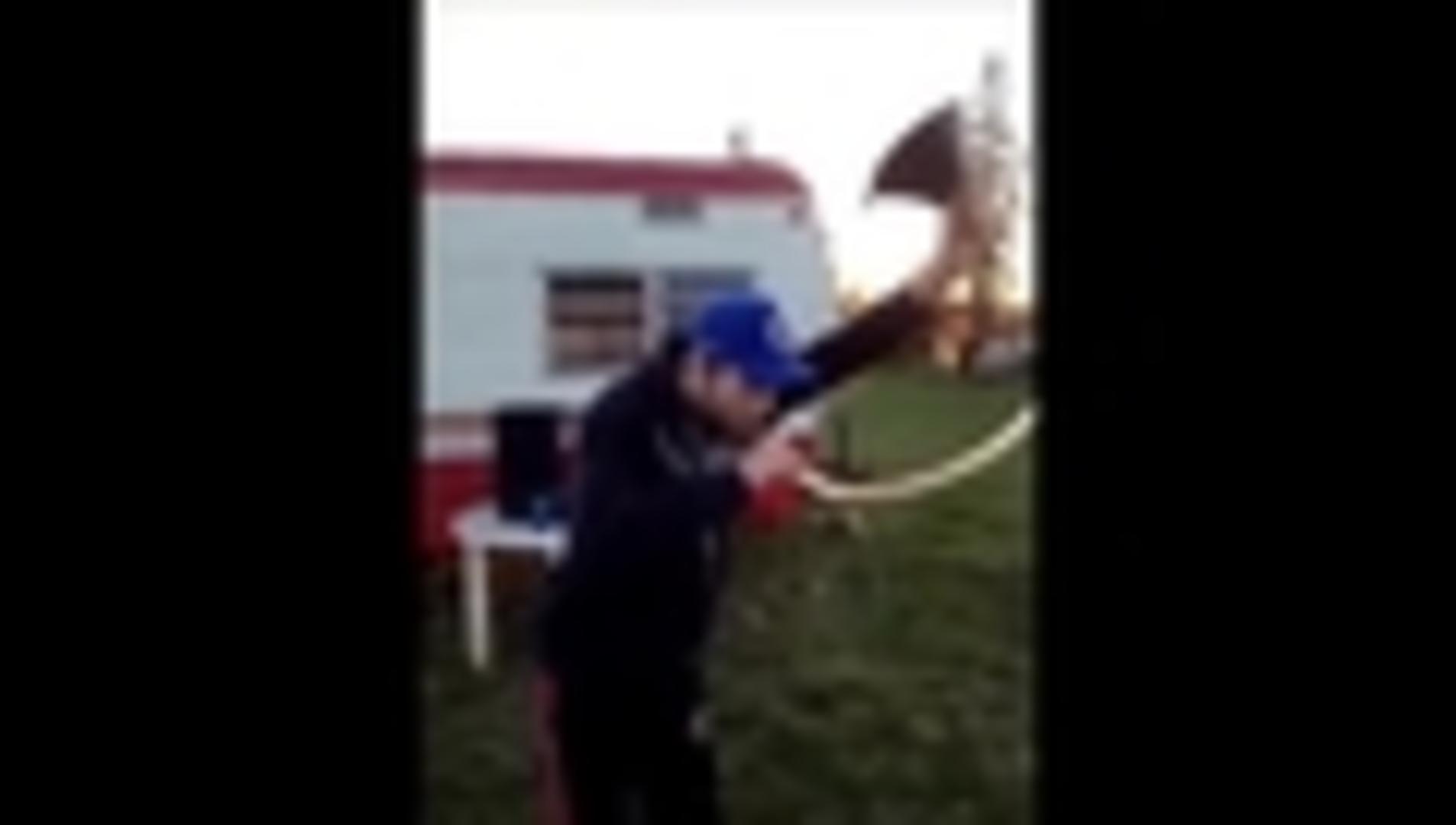 Guy Accidentally Funnels Beer Bong onto Himself | Jukin Licensing