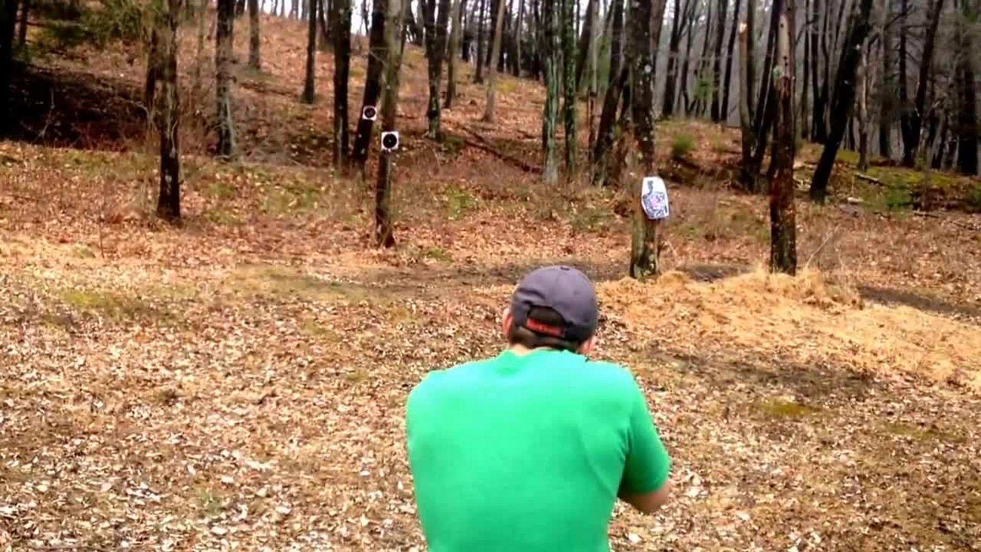 Tree Target Falls on Shooter | Jukin Licensing