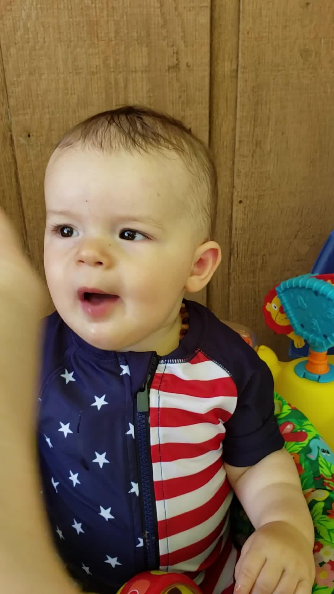 Baby Makes Funny Face While Eating Sour Popsicle | Jukin Licensing