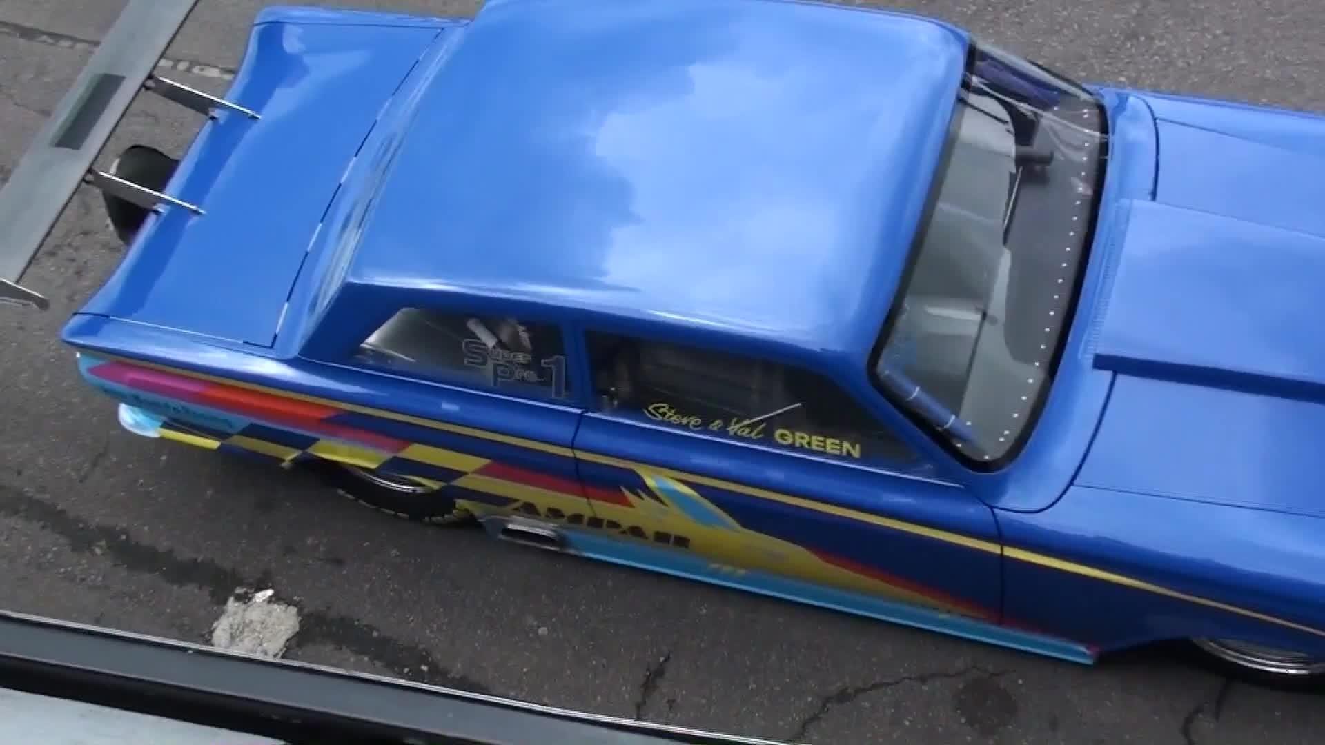 Blue Mustang Crashes Into the Wall | Jukin Media Inc