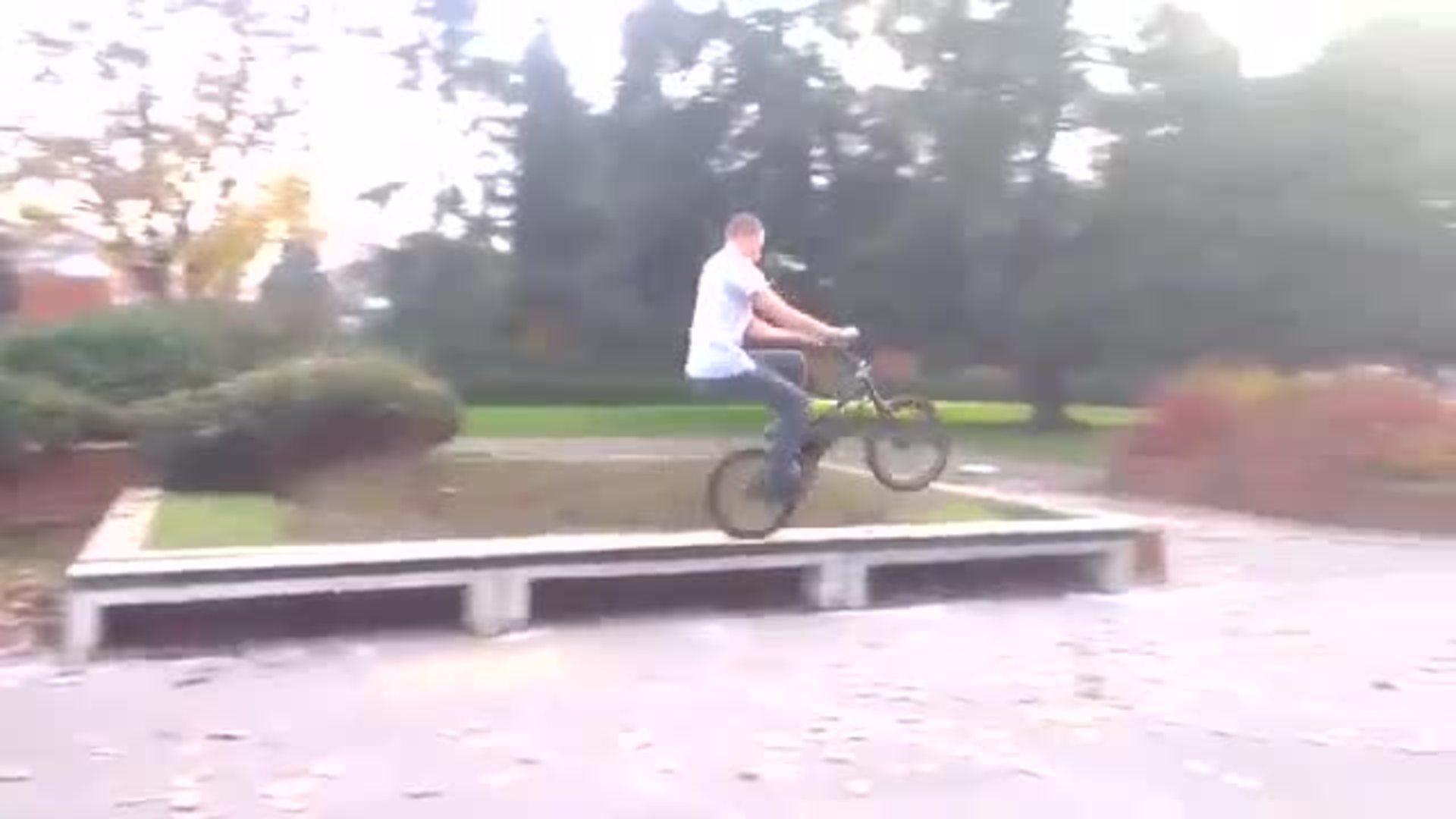 BMX Bike Breaks Mid-Trick | Jukin Licensing