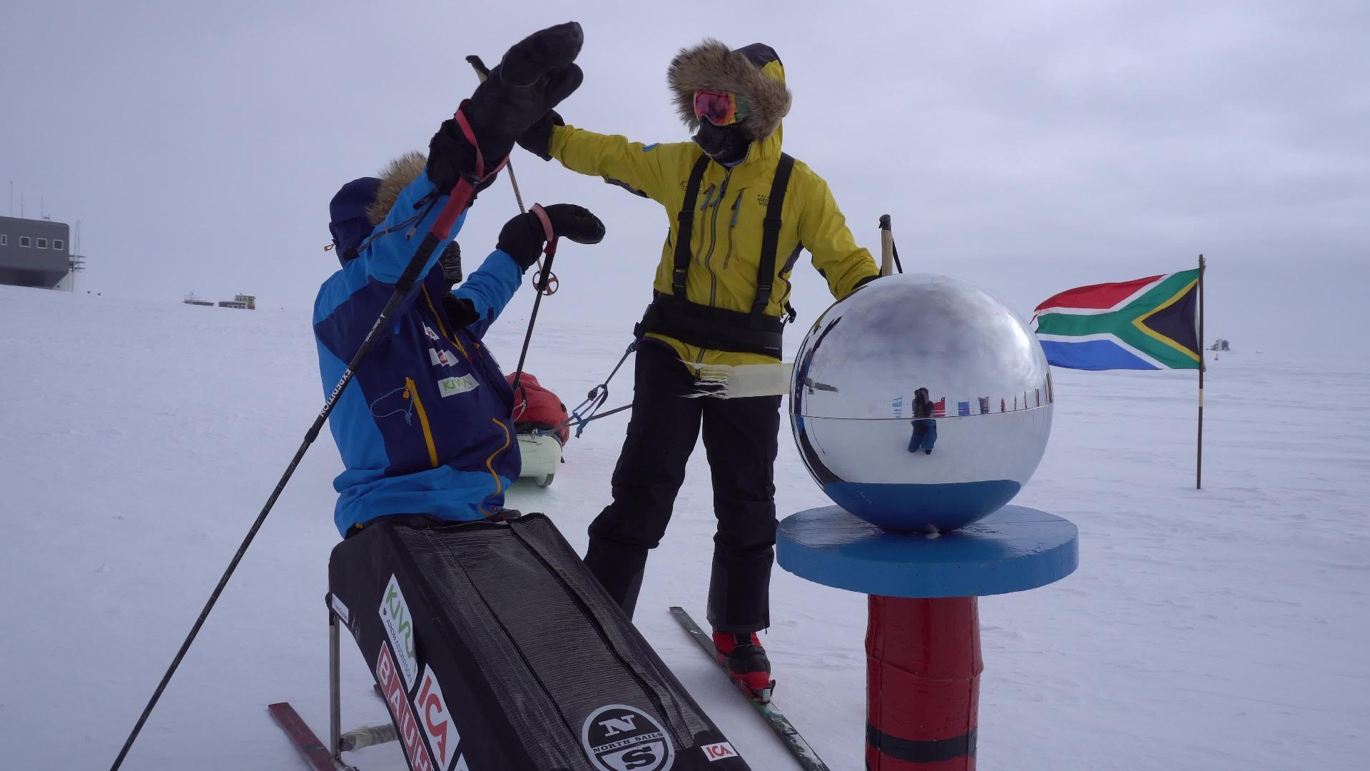 Athlete Skis Down Mountain in Sit-Ski | Jukin Media Inc